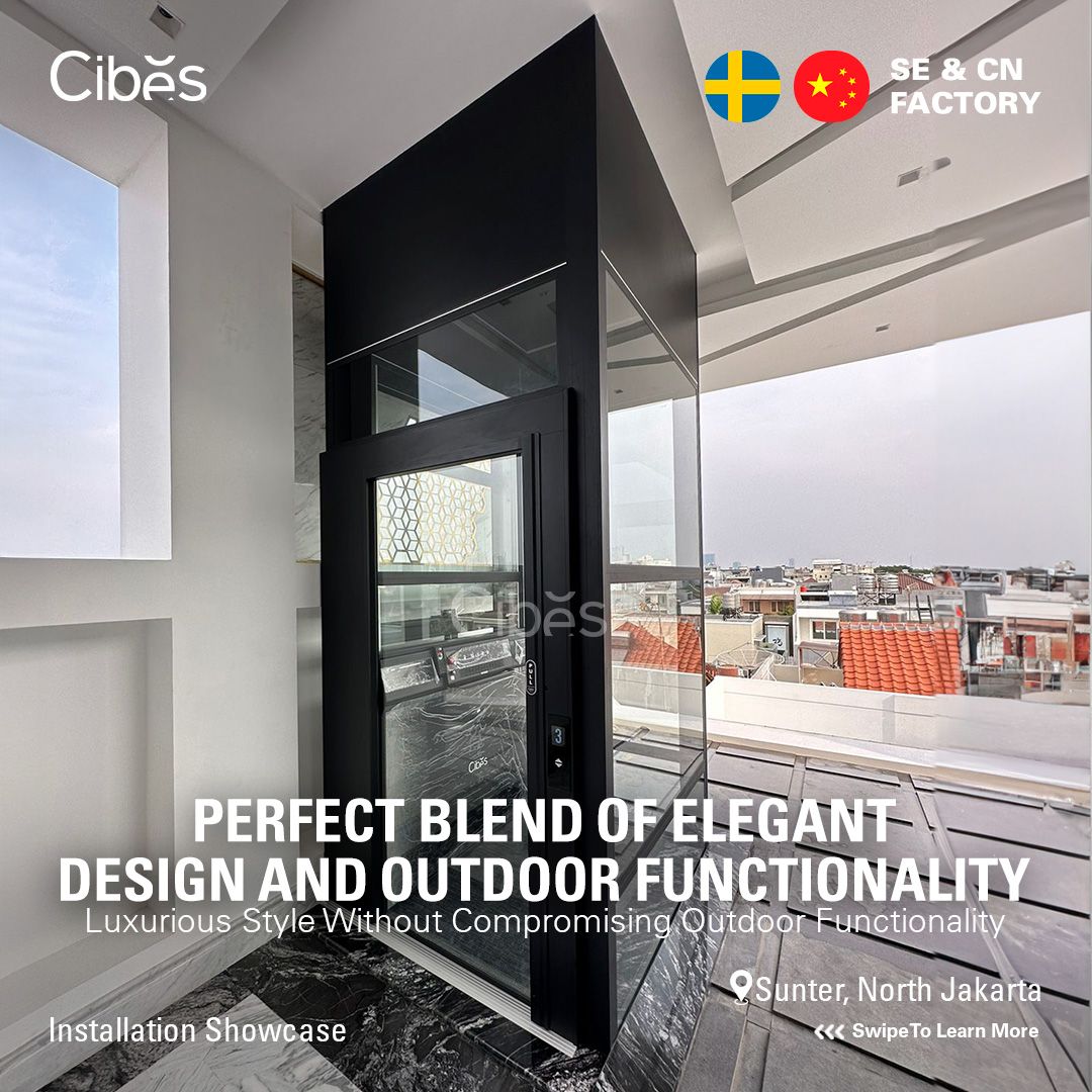 Cibes Voyager Gothic Grapgite Black, Semi Outdoor